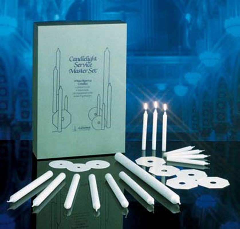 Candlelight Vigil Service Set | Complete Vigil Kit for 125 | Stearine ...