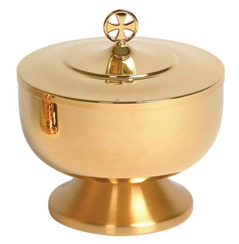 Gold Plated Ciborium Bowl, Product #K-369 | Chalice Paten | Shop ...