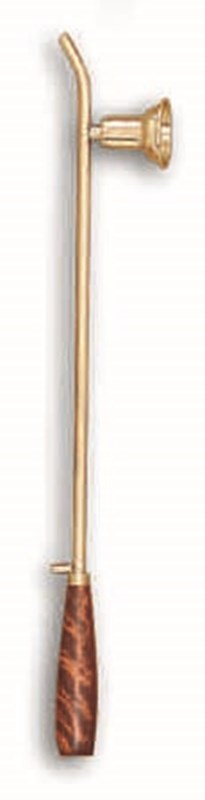 18" Candle Lighter/Snuffer - Brass | T. H. Stemper Co.