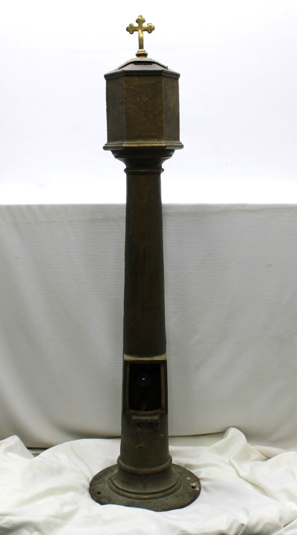 48" Cast Brass Offering Tower | T. H. Stemper Co.
