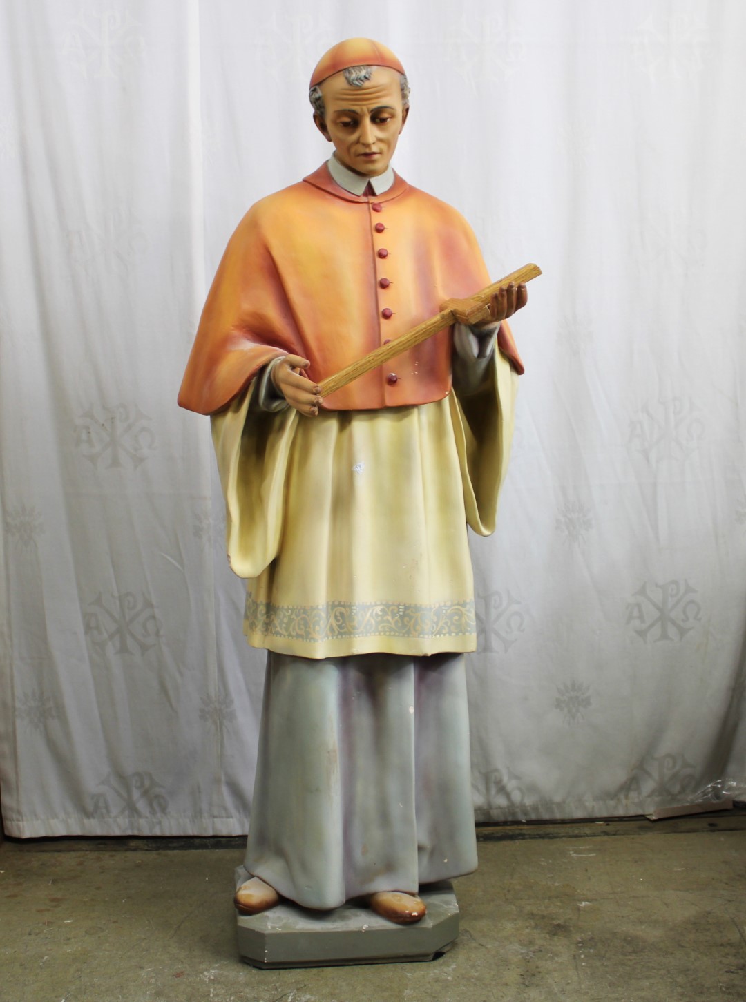 53" Plaster St. Charles Borromeo | T. H. Stemper Co.