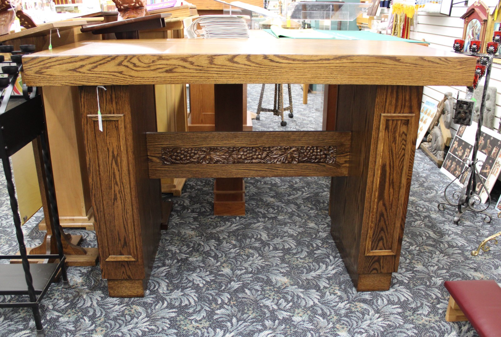 Oak Wood Altar 60x30x40 | T. H. Stemper Co.