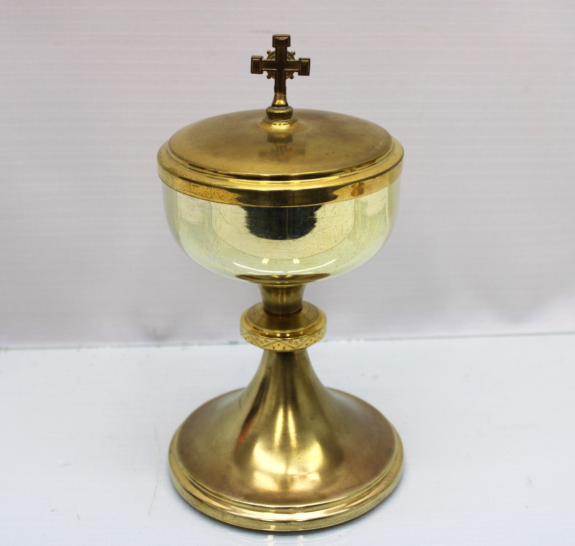9 1/2" Sterling Cup Ciborium | T. H. Stemper Co.
