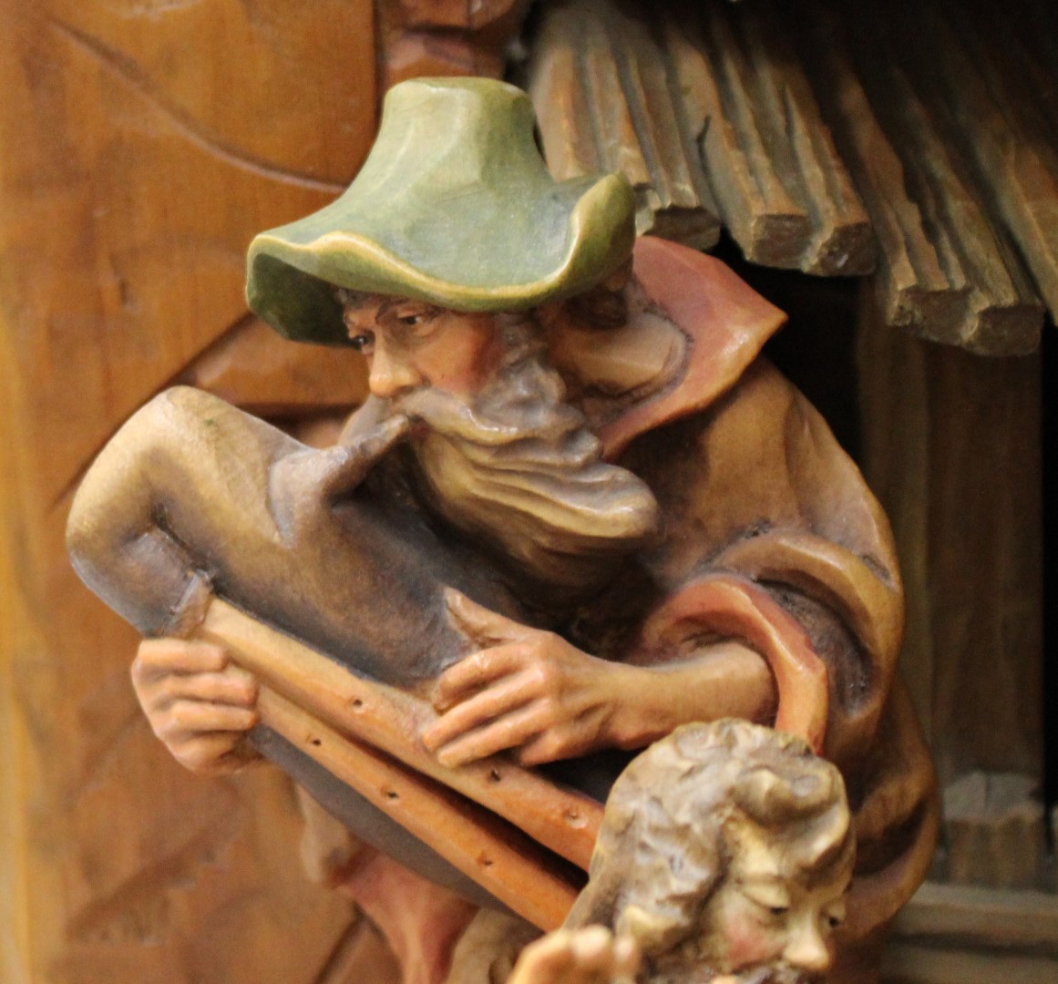 8" 24 Piece ANRI Hand Carved Nativity | T. H. Stemper Co.