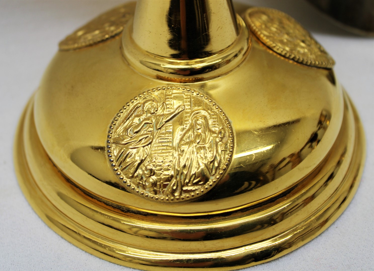 10" Orthodox Chalice w/ Life of Christ Medallions - Sterling Cup and ...