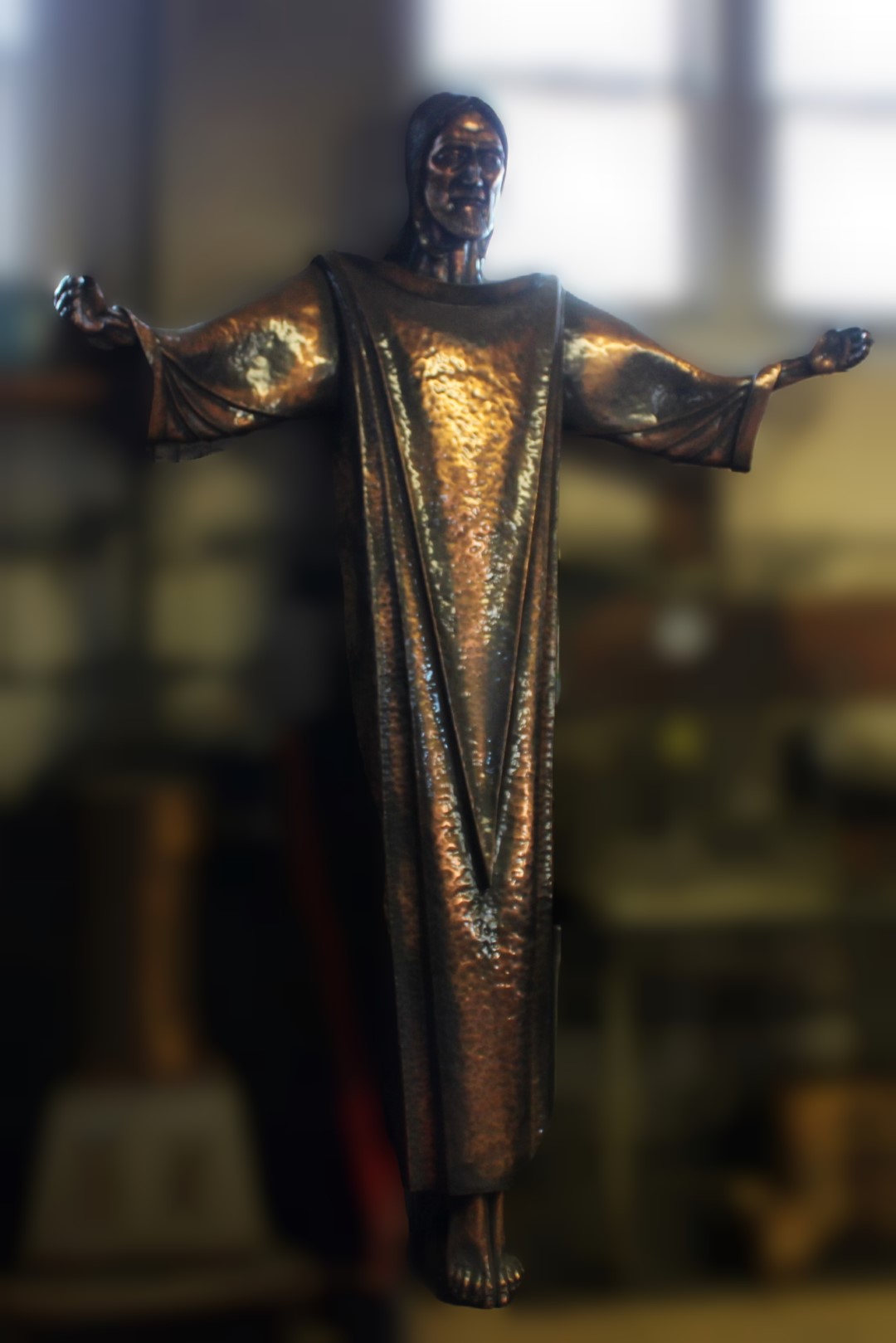9' Copper Risen Christ | T. H. Stemper Co.