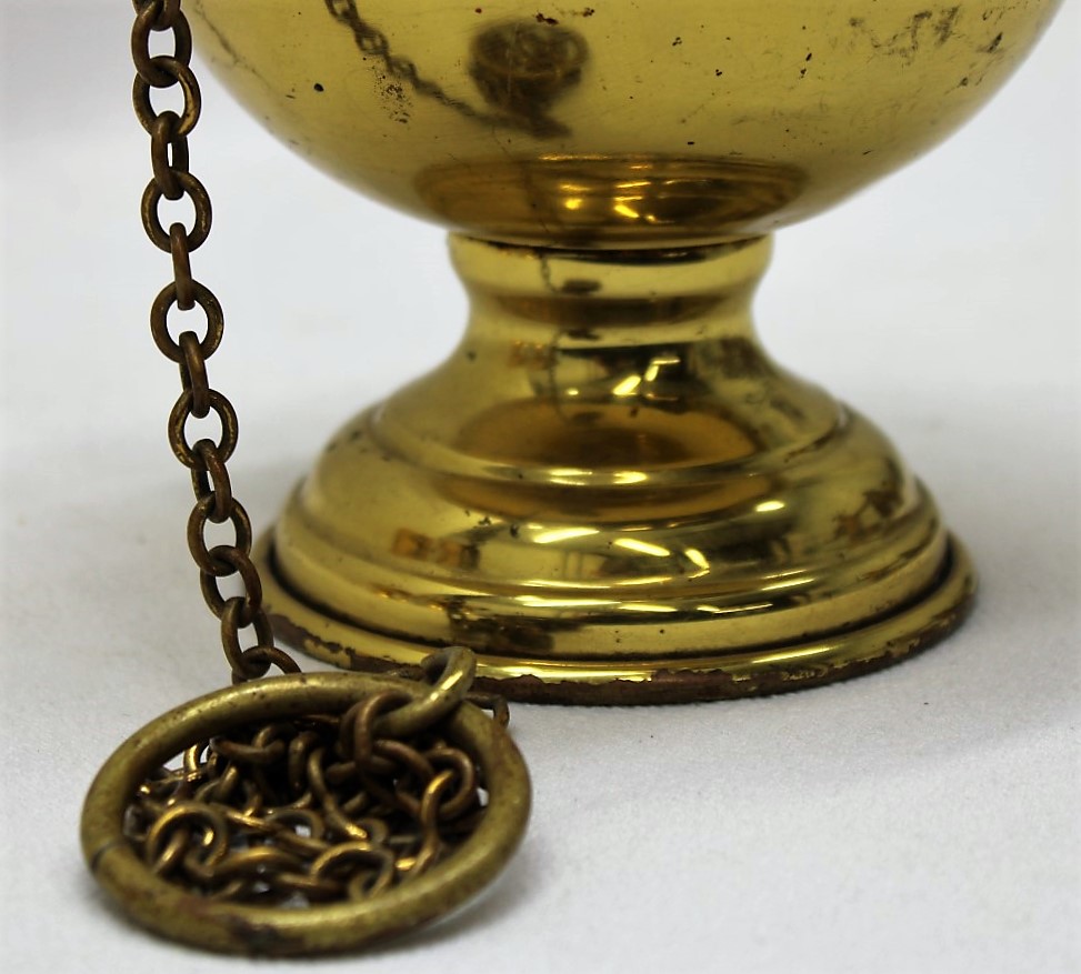 9" Single Chain Censer - Black Node | T. H. Stemper Co.