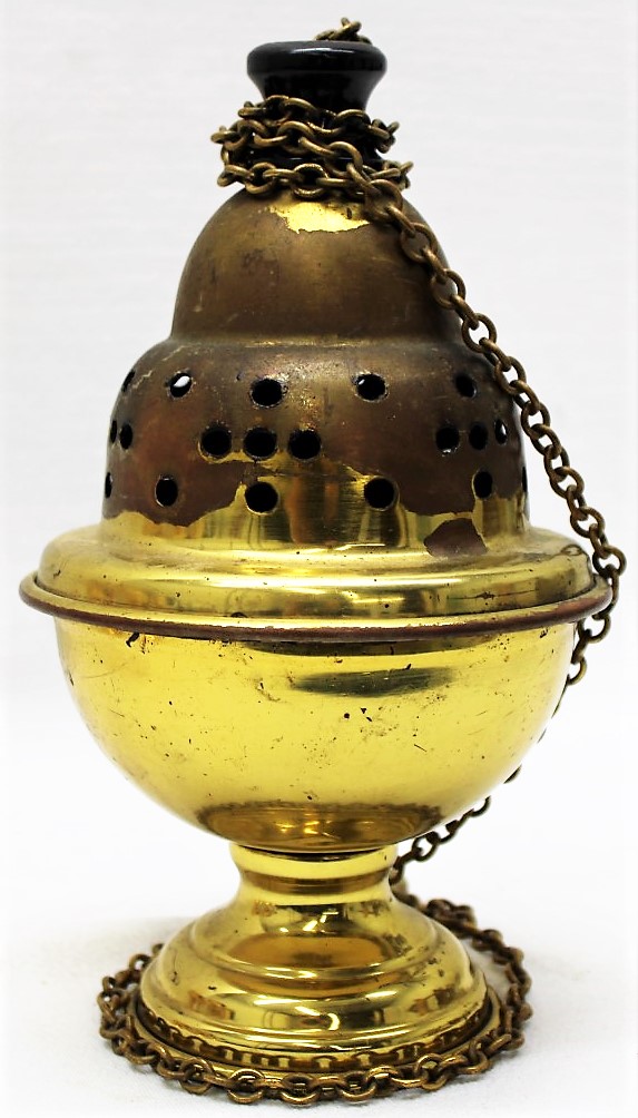 9" Single Chain Censer - Black Node | T. H. Stemper Co.