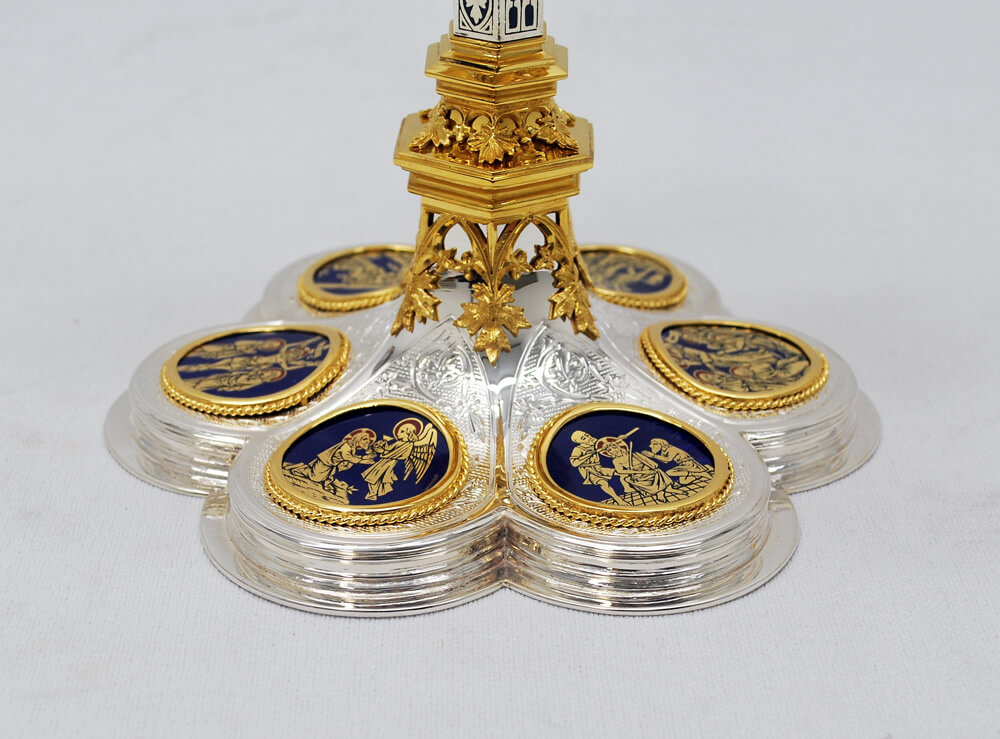 9 1/2" Restored German Neo Gothic Chalice****SOLD**** | T. H. Stemper Co.