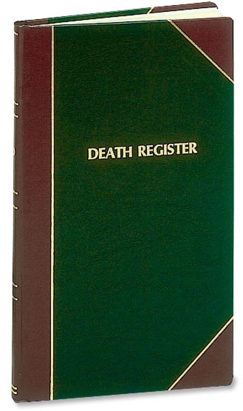 Funeral Register 2 Styles Available | T. H. Stemper Co.