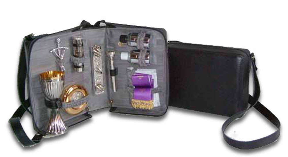 Travel Mass Kit (Silver): Portable Catholic Set for Missionary Priests ...