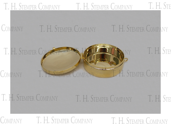 Gold Plate Hospital Pyx - Made In Italy | T. H. Stemper Co.