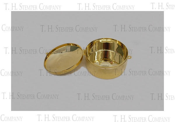 Gold Plate Hospital Pyx - Made In Italy | T. H. Stemper Co.