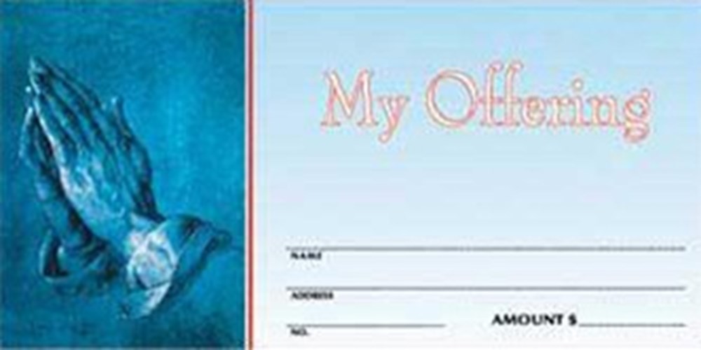 My Offering Envelope | T. H. Stemper Co.